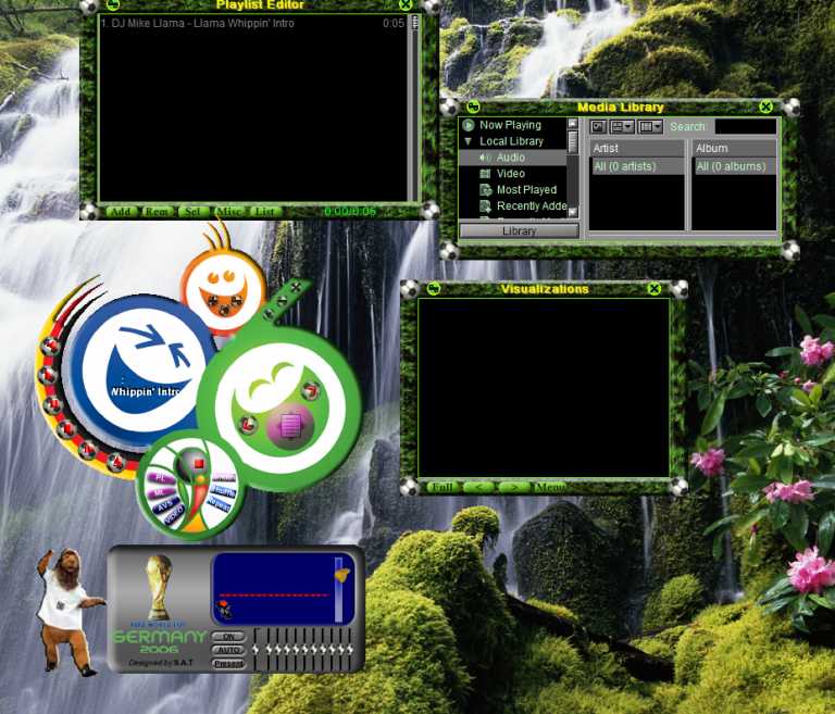 Best Winamp Skin Pack 9 | Winamp for Windows, Mac, Android